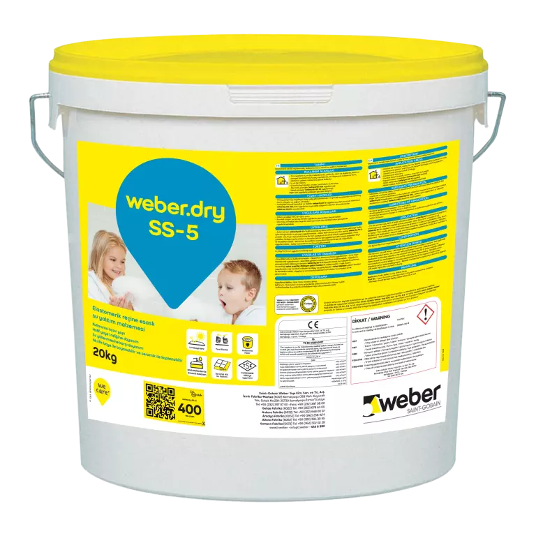 Weberdry SS-5 20 KG - İZOTEM Yapı ve İzolasyon MalzemeleriİZOTEM Yapı ...